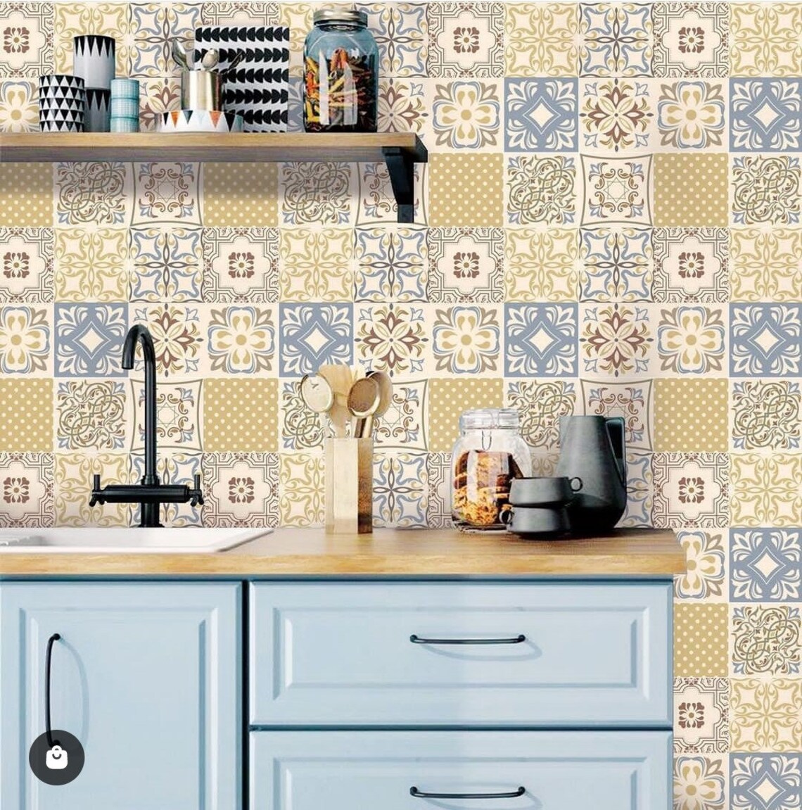 Peel and Stick Floor Tile, PVC Floor Stickers, PVC Flooring, Self ...