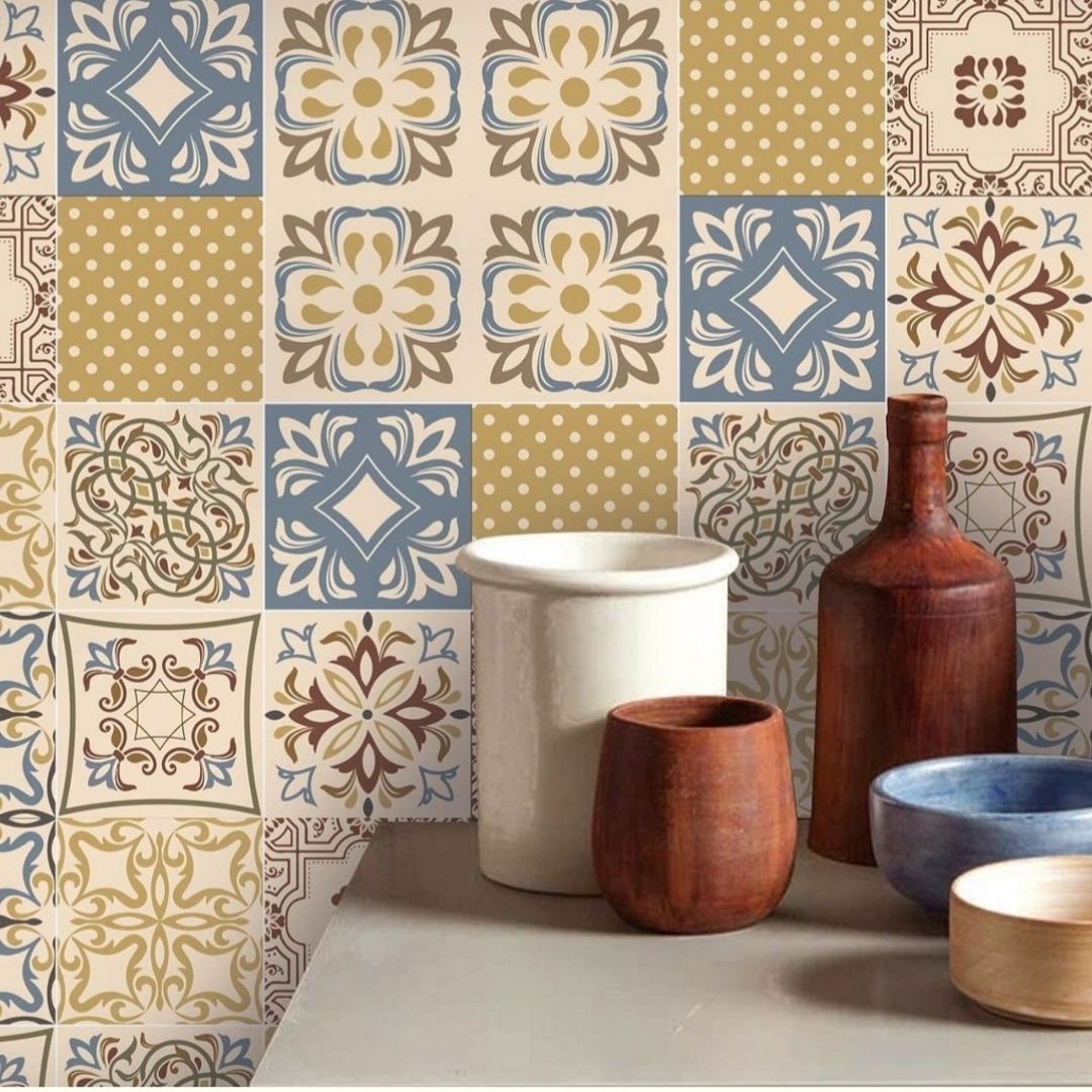 Peel and Stick Floor Tile, PVC Floor Stickers, PVC Flooring, Self ...