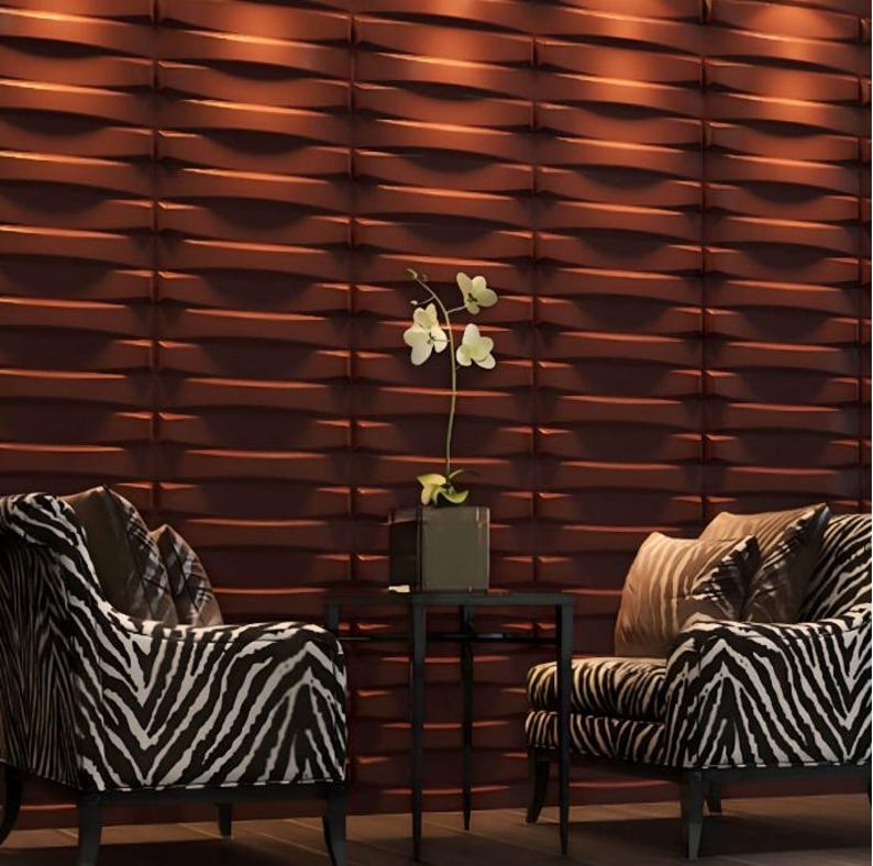 3D PVC Wall Panels: Modern Accent Wall Art (50x50 Cm, Set of 4) - Etsy UK