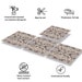 Pebble Stone Vinyl Tiles, Self Adhesive Stickers, Peel and Stick Tile ...
