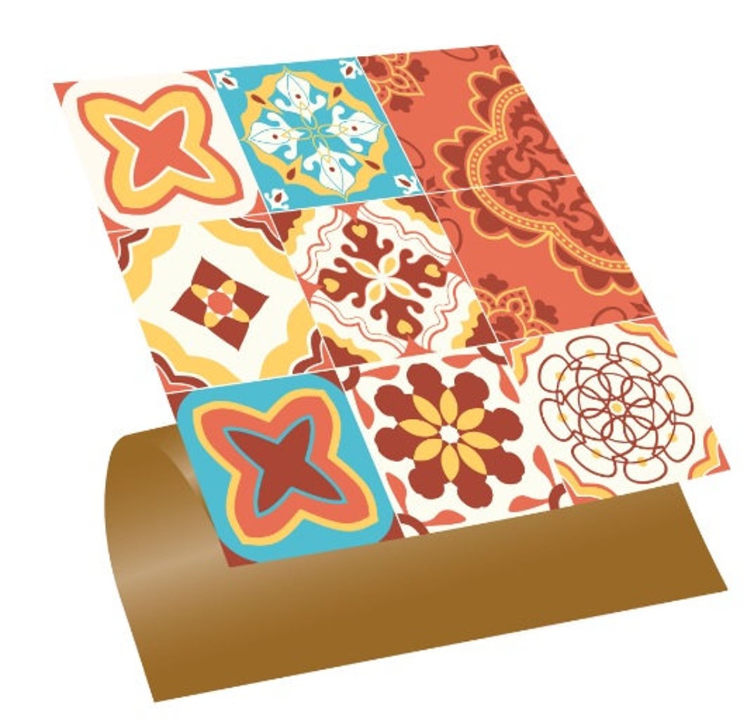 Patchwork Vinyl Tiles, Vinyl PVC Flooring, Peel and Stick Vinyl Tile ...