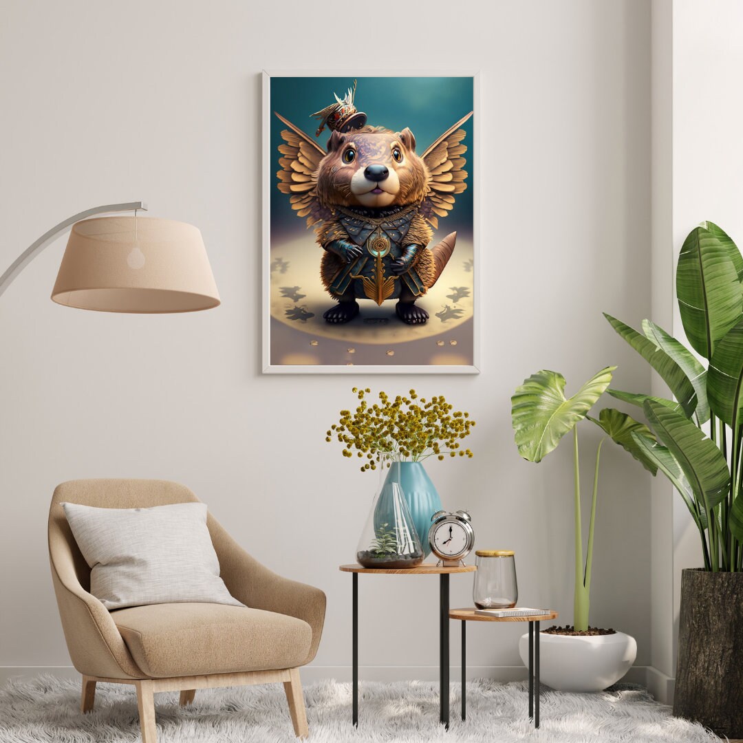 ANCİENT WARRİOR BEAVER | Steampunk - Etsy