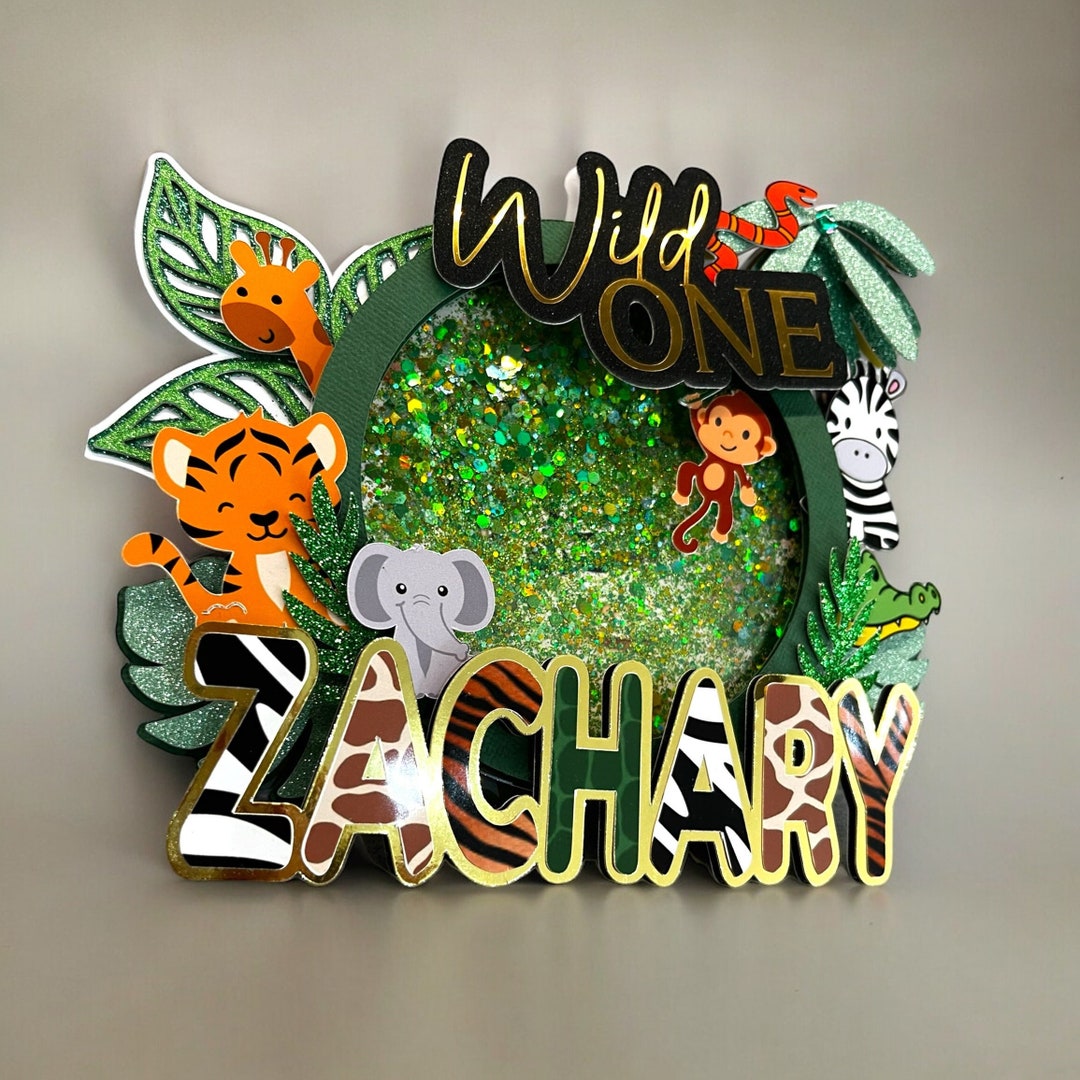 Wild One Cake Topper | Giraffe Cake Topper | Safari Cake Topper ...