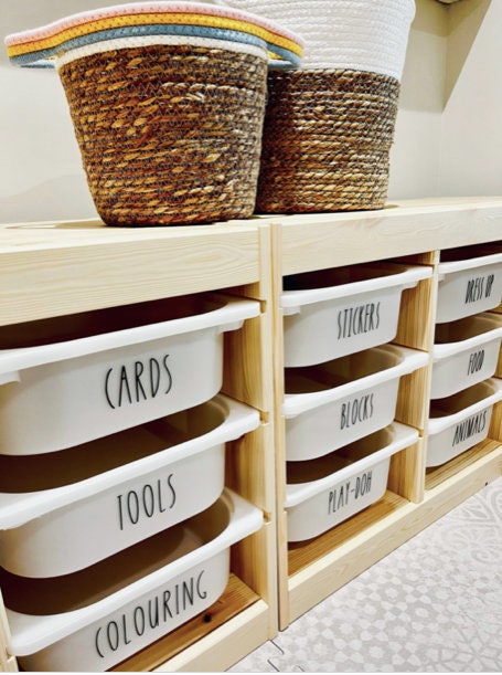 Toy Storage Labels Trofast Labels Picture Toy Labels Toy Bin Labels Toy ...