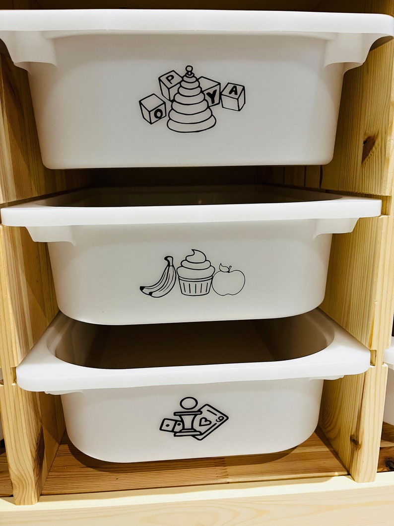 Toy Storage Labels Trofast Labels Picture Toy Labels Toy Bin Labels Toy ...