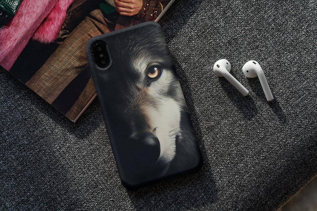 Wolf Phone Case: Protective Wildlife Design, Animal Lover Gift - Etsy