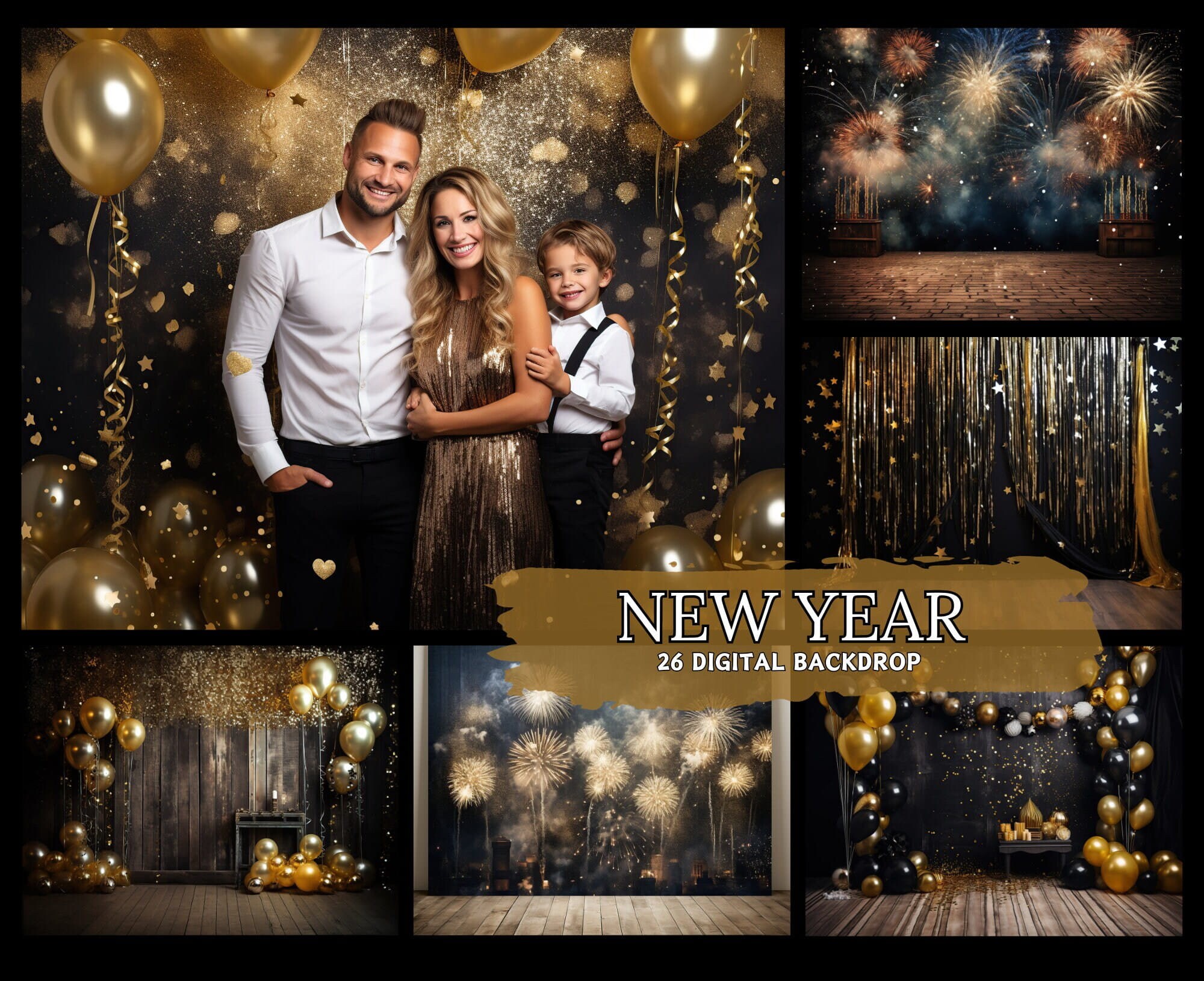 New Year Backdrops, Backdrop Overlays, Backdrop Overlays, Newborn ...