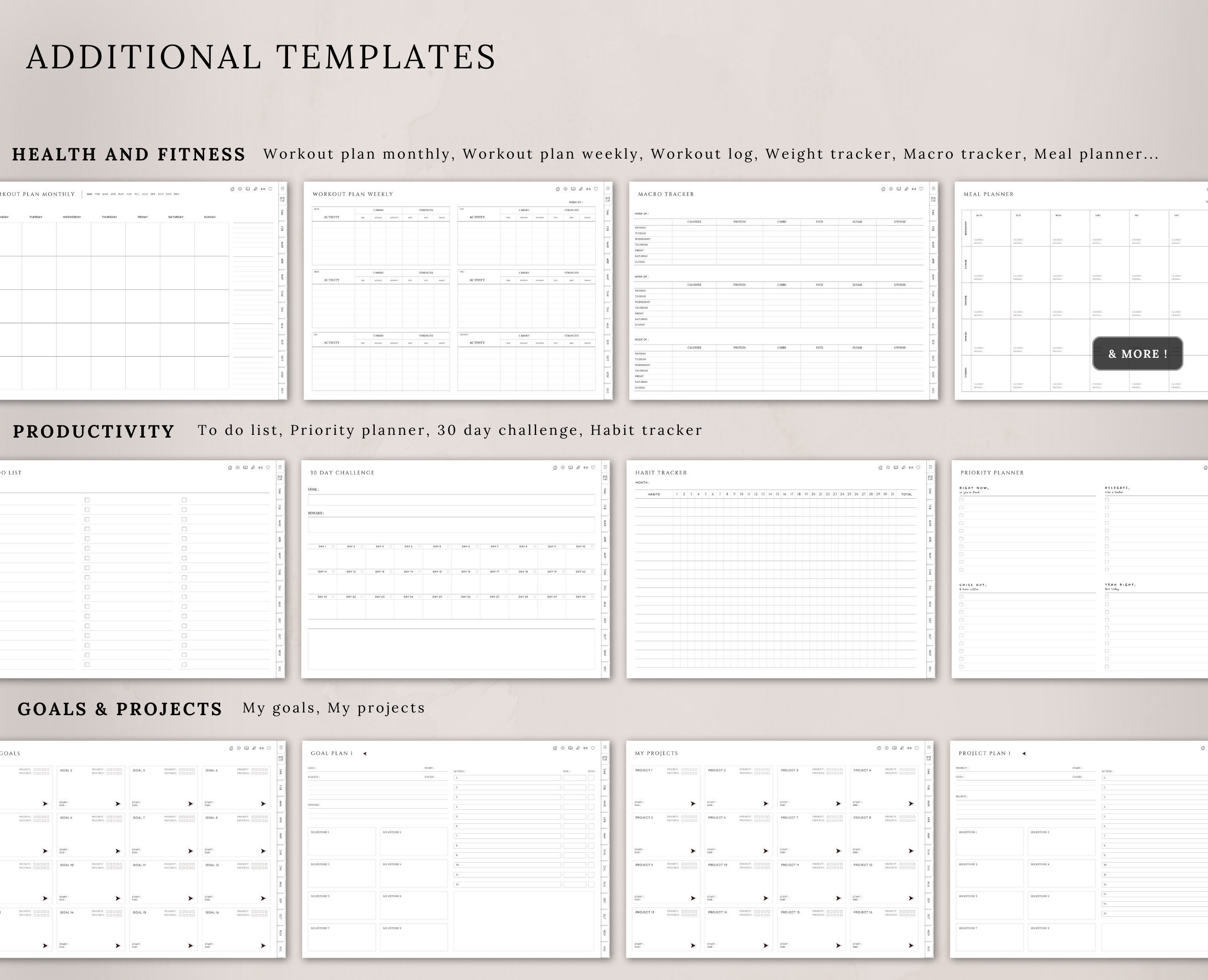 Digital Planner 2024 Dated, Goodnotes Planner, Daily Planner, Weekly ...