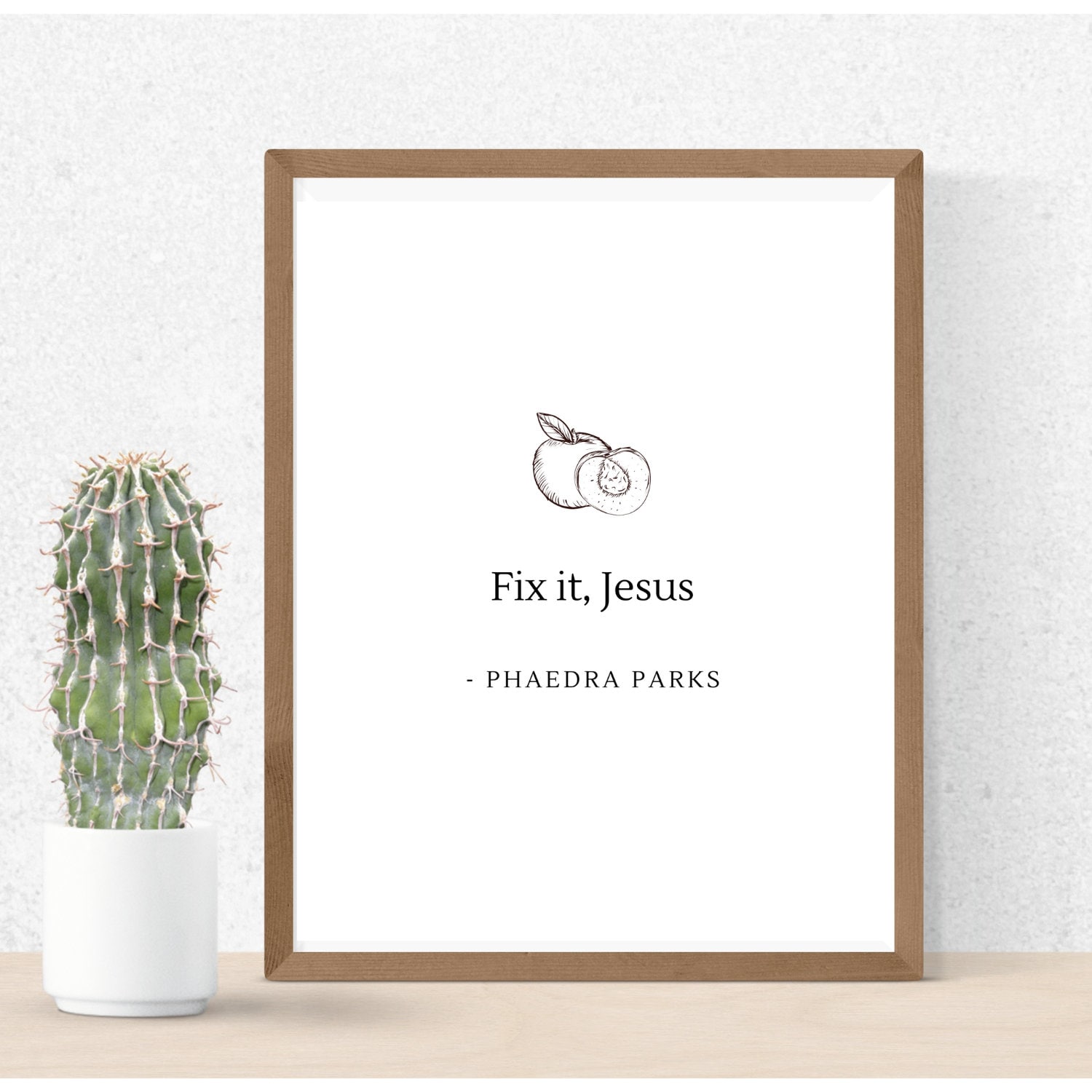 Fix It, Jesus - Phaedra Parks - RHOA - Digital Wall Art Print - Etsy