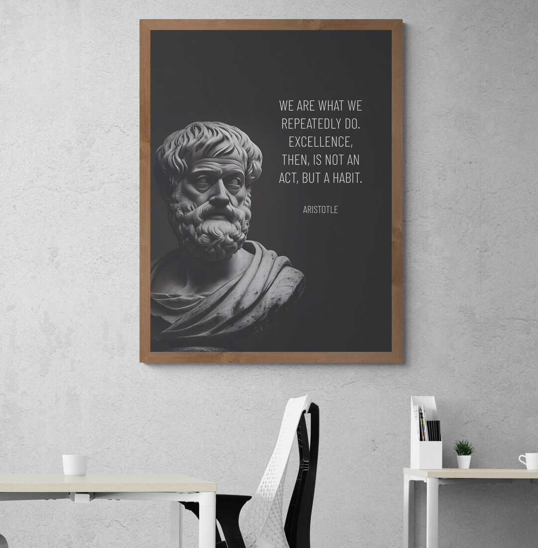 Aristotle Quotes Printable Digital Wall Art Motivational - Etsy