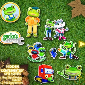 Limited Geckos Garage Sticker Gecko's Garage Costume - Etsy