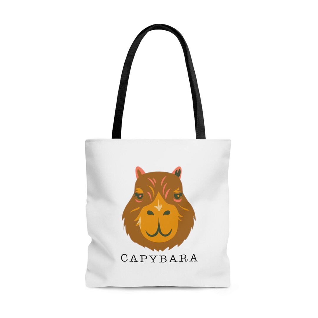 Multi Use Beach and Casual Capybara Style Tote Bag AOP - Etsy