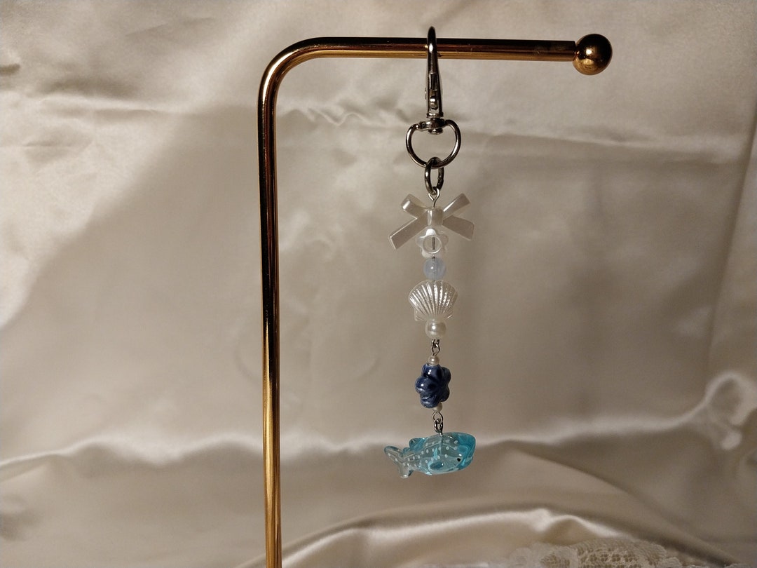 Whale Shark Keychain, Ocean Keychain, Cute Keychain, Cute Phone Charm ...