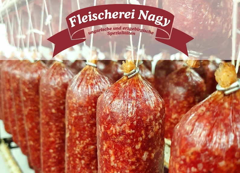 Paprikaspeck | ungarisches Paprikapulver | ungarische Wurst Spezialität ...