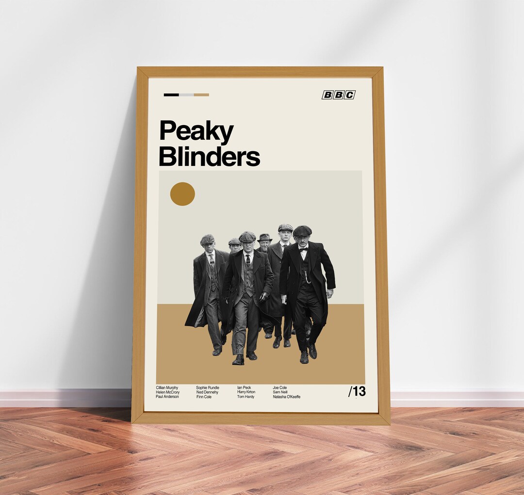 Peaky Blinders Peaky Blinders Poster Modern Poster Print - Etsy