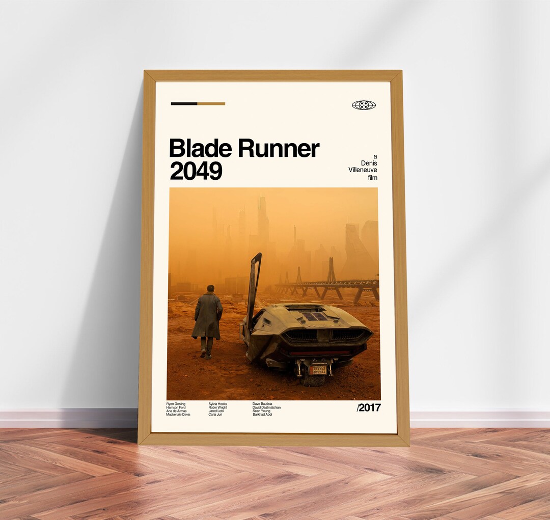 Blade Runner 2049 Poster Blade Runner Science Fiction Movie - Etsy