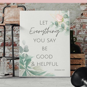 Printable Christian Wall Art, Bible Verse Printable, Bible Quote Wall ...