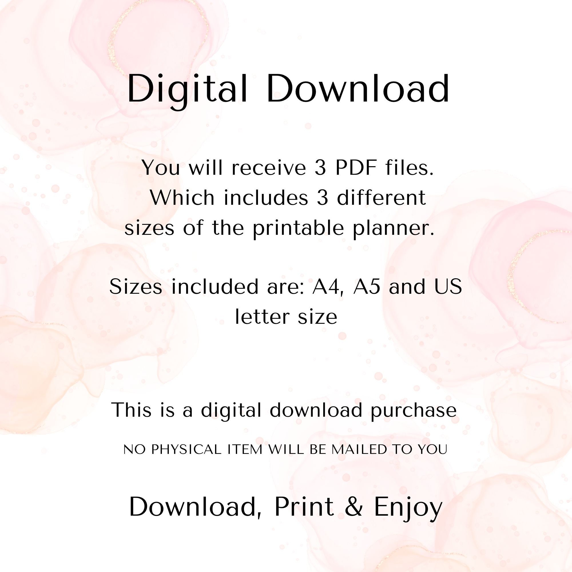 Printable Daily Planner, Daily Task List Printable, Daily Planner ...