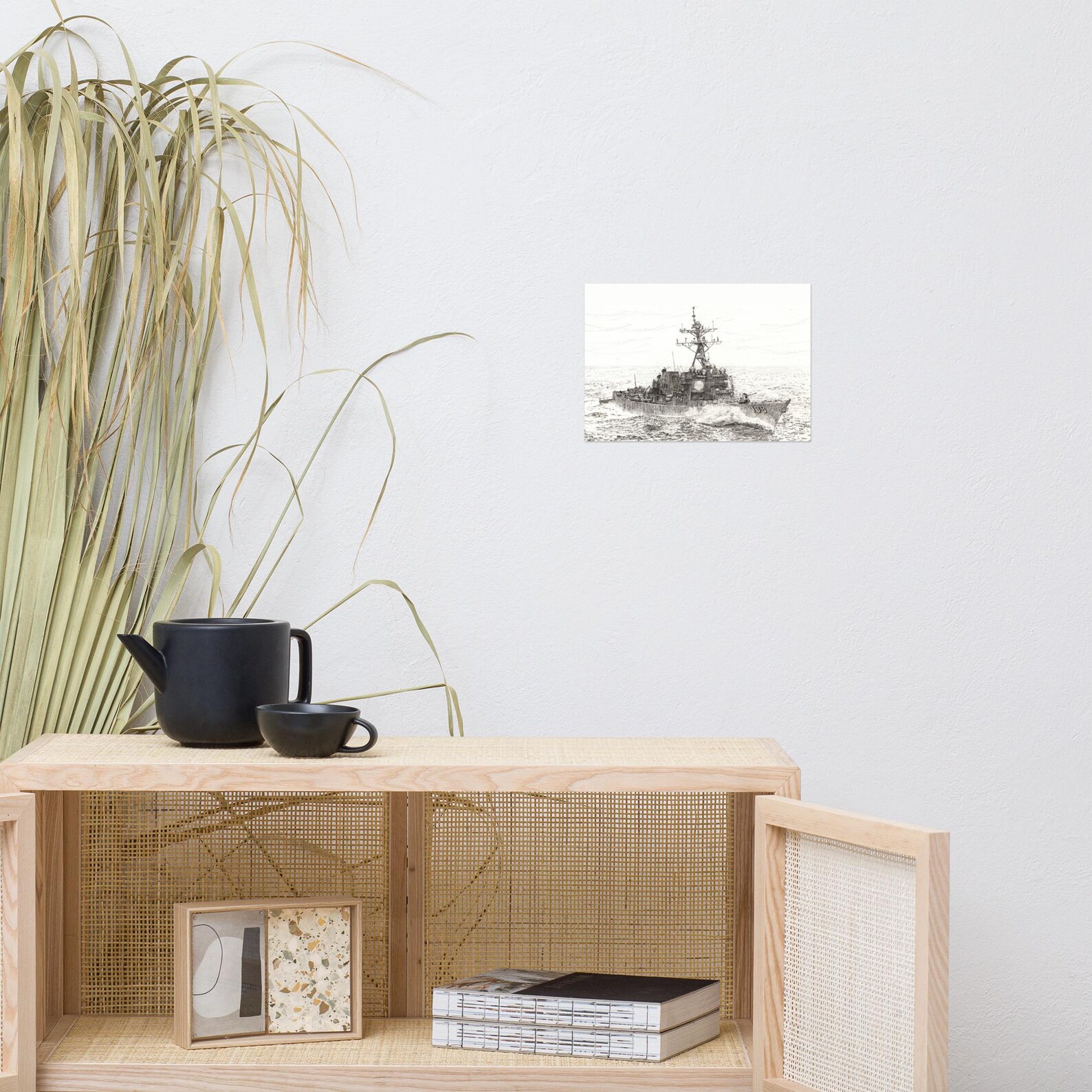 USS Wayne E. Meyer, US Navy Arleigh Burke-class Destroyer, Poster - Etsy