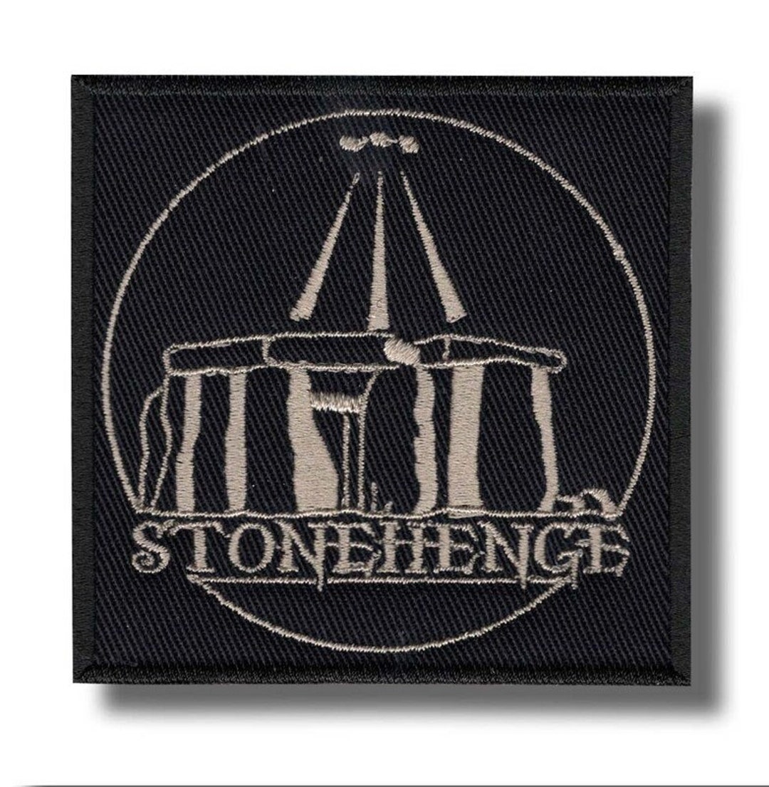 Ecusson Stonehenge Embroidered Patch Badge Applique Iron on - Etsy