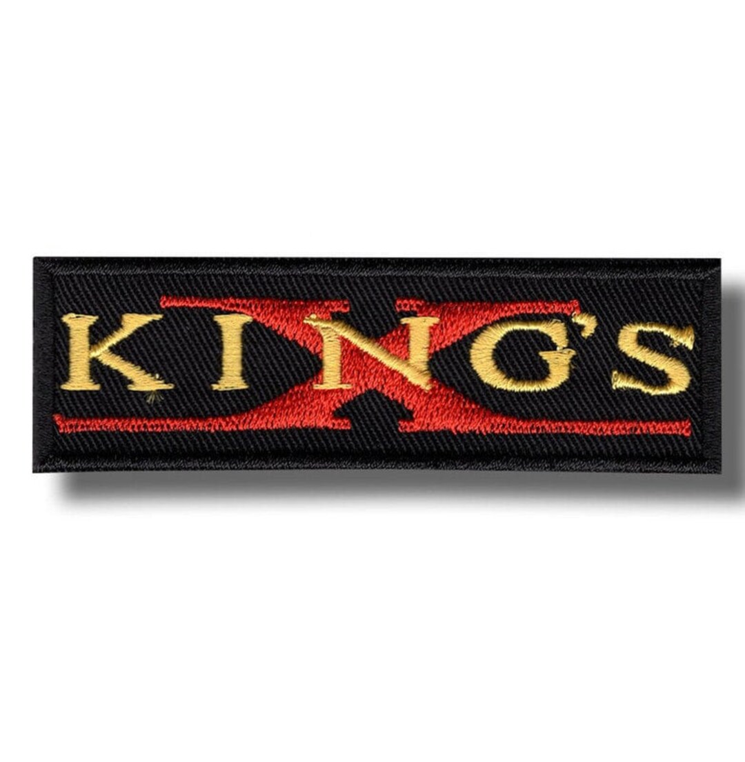 Kings X Embroidered Patch Badge Applique Iron on A73dd7 - Etsy