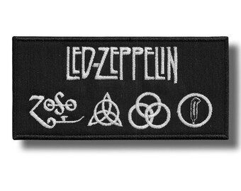 Led Zeppelin Embroidered Patch Badge Applique Iron on 382400 - Etsy