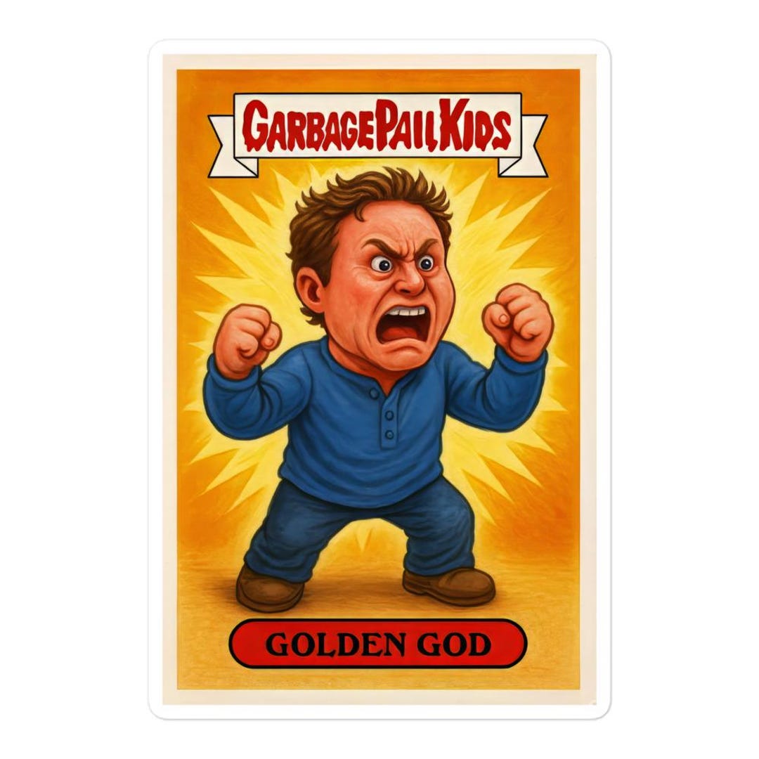 GOLDEN GOD Vinyl Sticker | Dennis Reynolds From It's Always Sunny in ...
