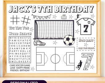 Soccer Birthday Party Sports Theme Party Soccer Party Favor Football ...