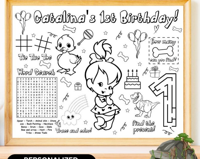 Pebbles and Bam Bam Limited Edition Sericel From the Flintstones ...