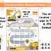 Construction Reward Chart Printable Construction Kids - Etsy