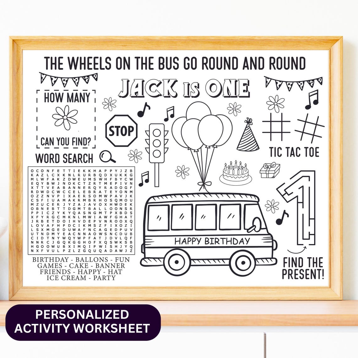 Bus Birthday Party, the Wheels on the Bus Party, Bus Party Favor ...