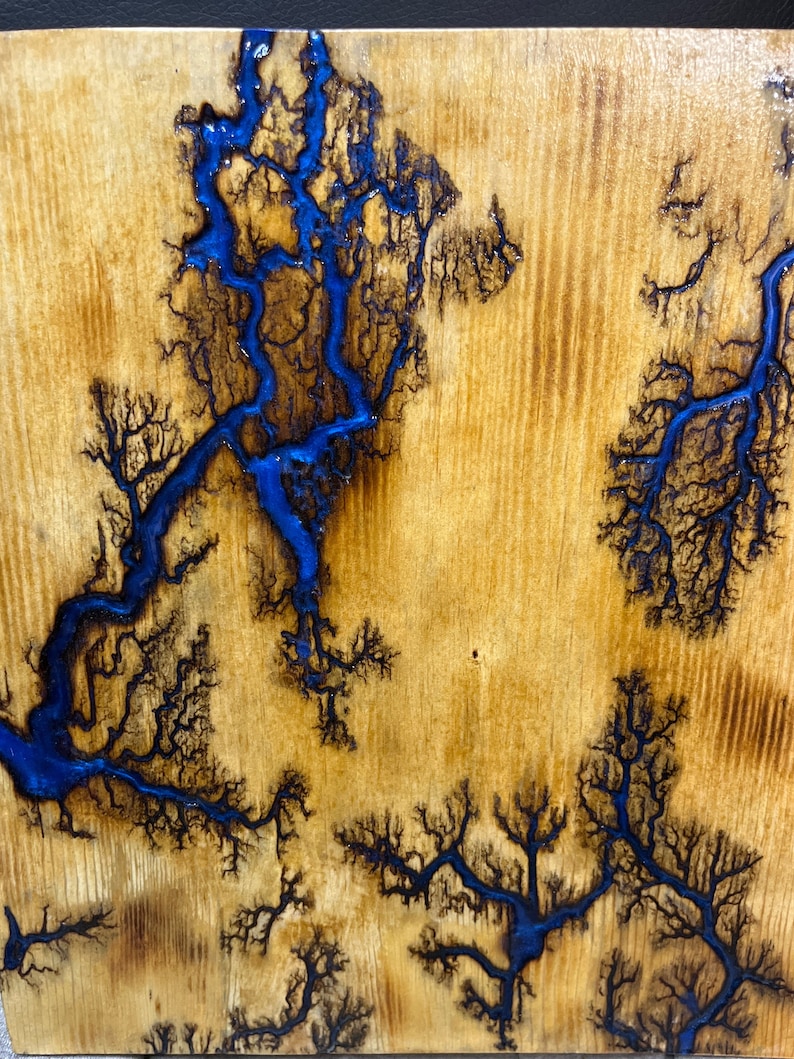 Lichtenburg/fractal Burn Wall Art - Etsy