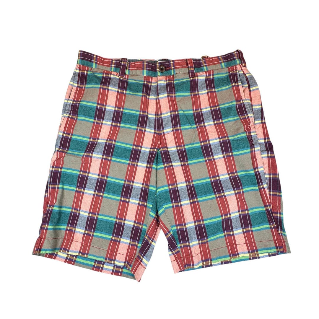 Vintage J.crew Indian Madras Plaid Shorts – Size 34 (men's) - Etsy