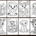 50 Cute Baby Animals Coloring Pages for Kids Cute Animals Printable ...