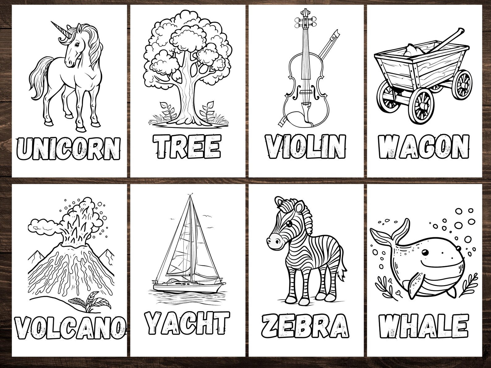 50 Coloring Pages for Kids Easy Printable Learning Coloring Pages for ...