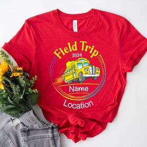 Field Trip Shirts, Field Trip Crew Shirt, School Trip Shirt, Gift for ...