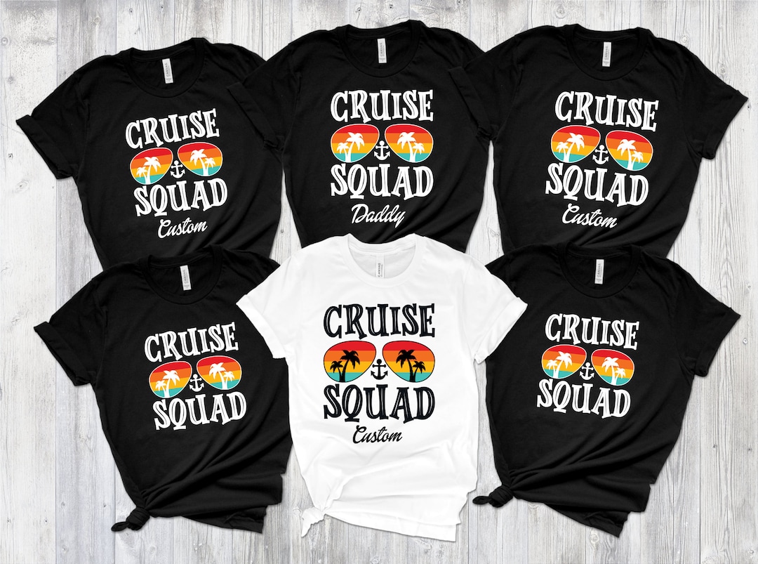 Cruise Squad Shirts, Cruise Custom T-shirt, Cruise Crew 2024, Cruise ...
