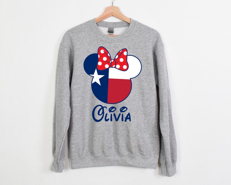 Disney Mickey and Minnie Texas Flag T-shirts, Texas Independence Day ...