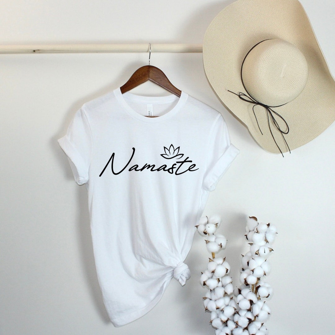 Namaste Shirts, Yoga Shirt, Meditation Tshirt, Girl Yoga Shirt, Yoga ...