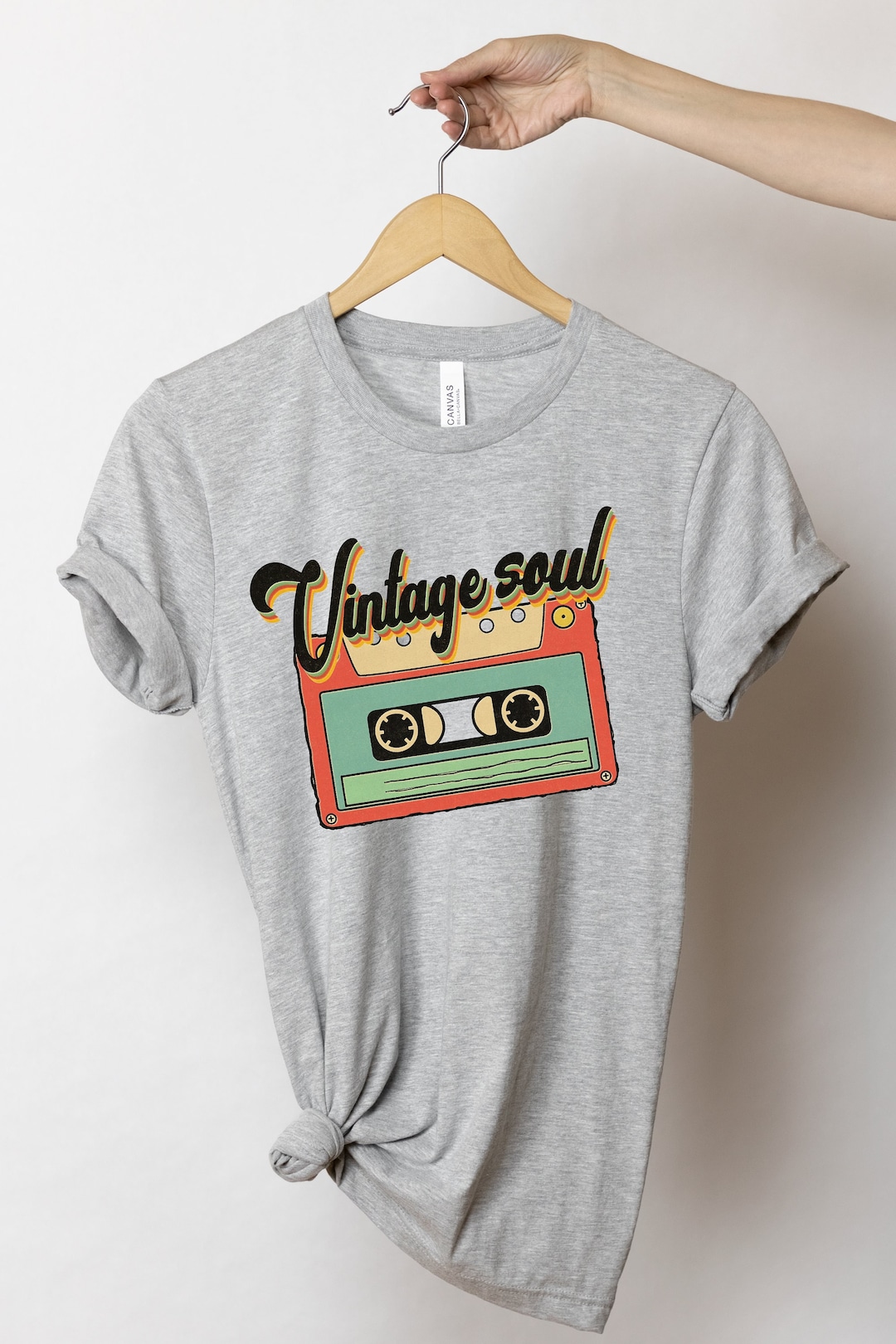 Vintage Soul Music Shirt: Retro Cassette Tape Tee - Etsy