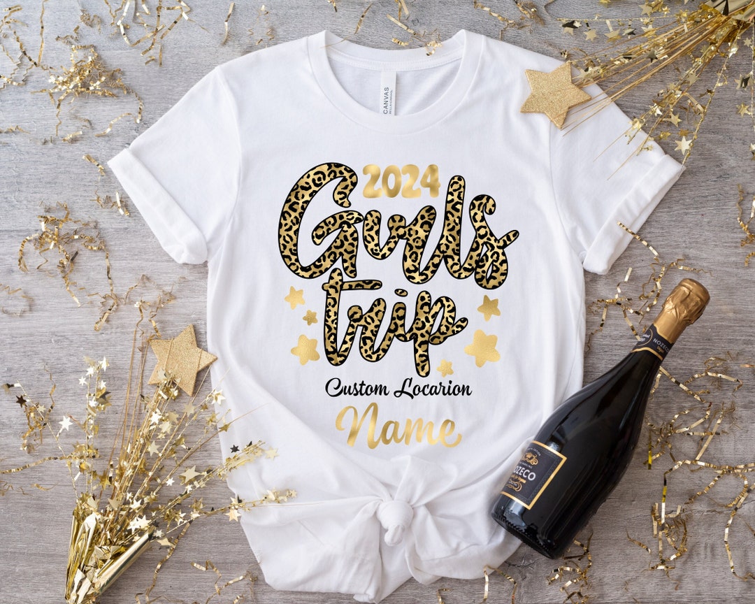 Girls Trip 2024 T-shirt, Girls Trip 2024 Shirt, Custom Girls Trip Shirt ...
