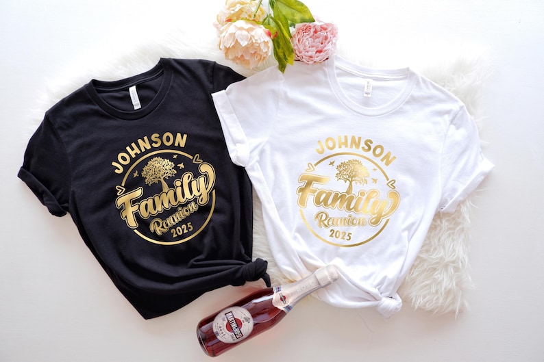 Custom Family Reunion Shirts: Personalized 2025 Tree Design - Etsy