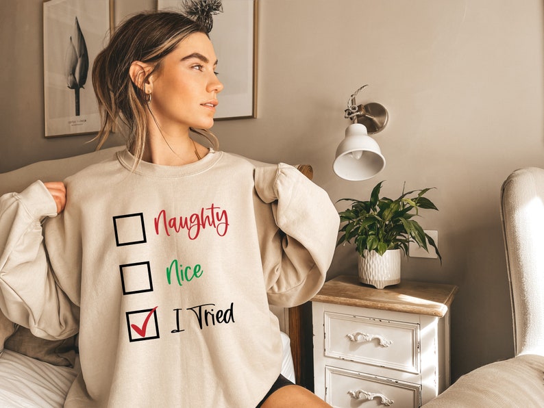 Christmas Checklist T-shirt: Matching Holiday Group Tee - Etsy