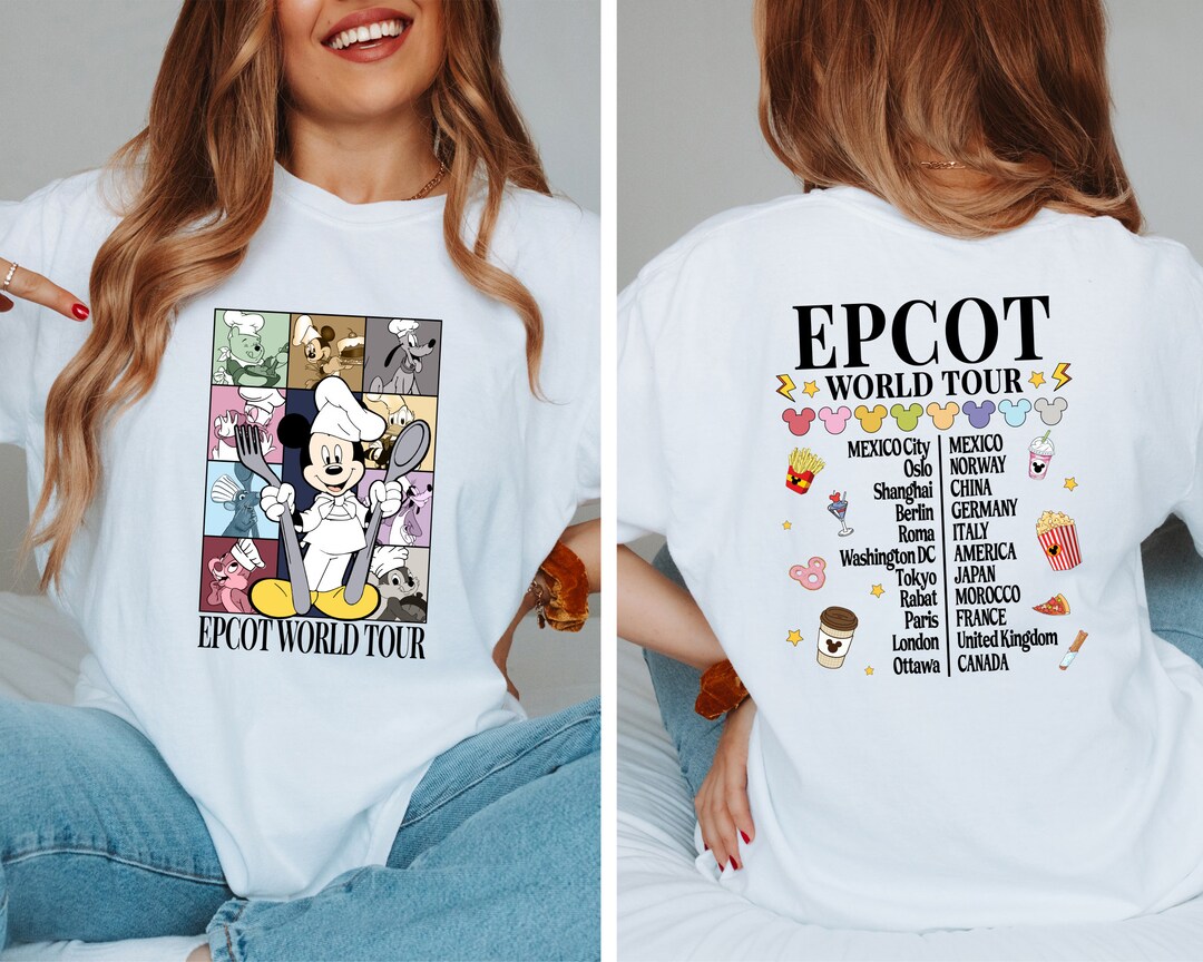 Disney Epcot Shirt, Vintage Epcot 1982 Shirt, Vintage Disney Shirt ...