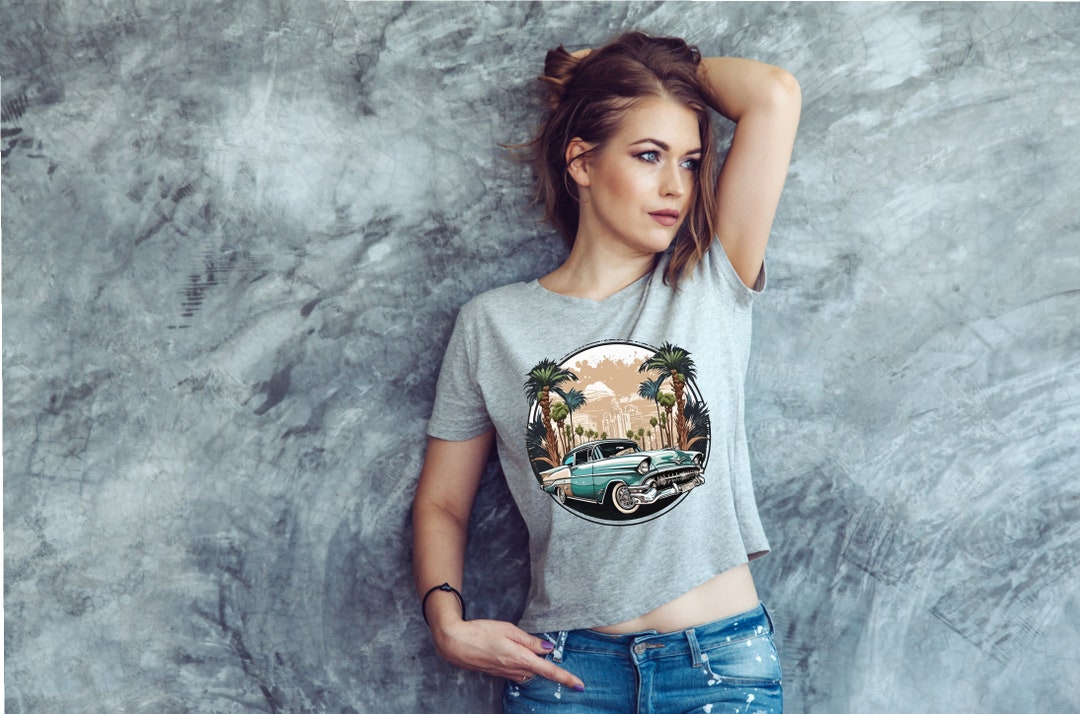 Vintage Car Shirt, Retro Automobile Tee, Classic Auto Top, Antique ...