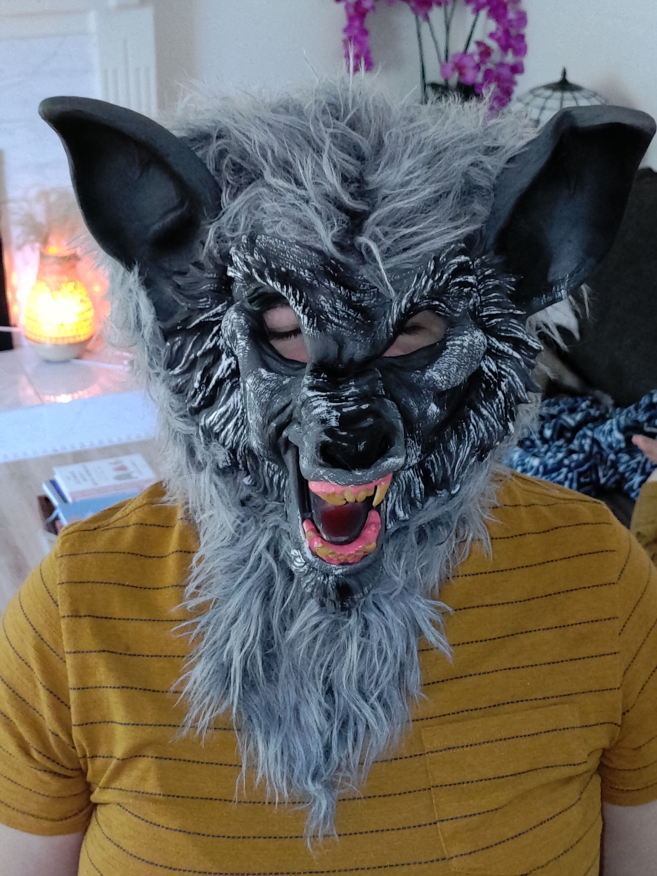 Jungle Creature Wolf Mask Werewolf Mask Wolf Mask Latex Kids Adults ...