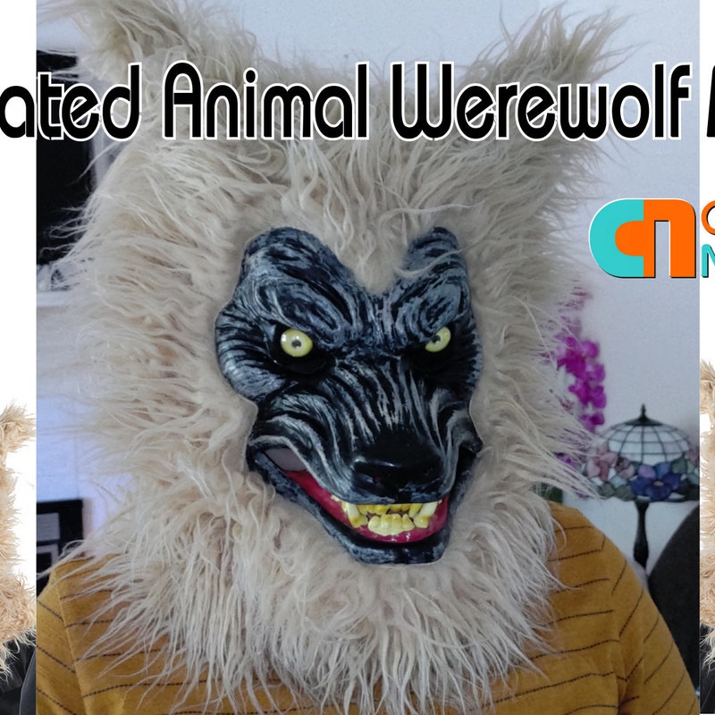 Werewolf Mask - Etsy
