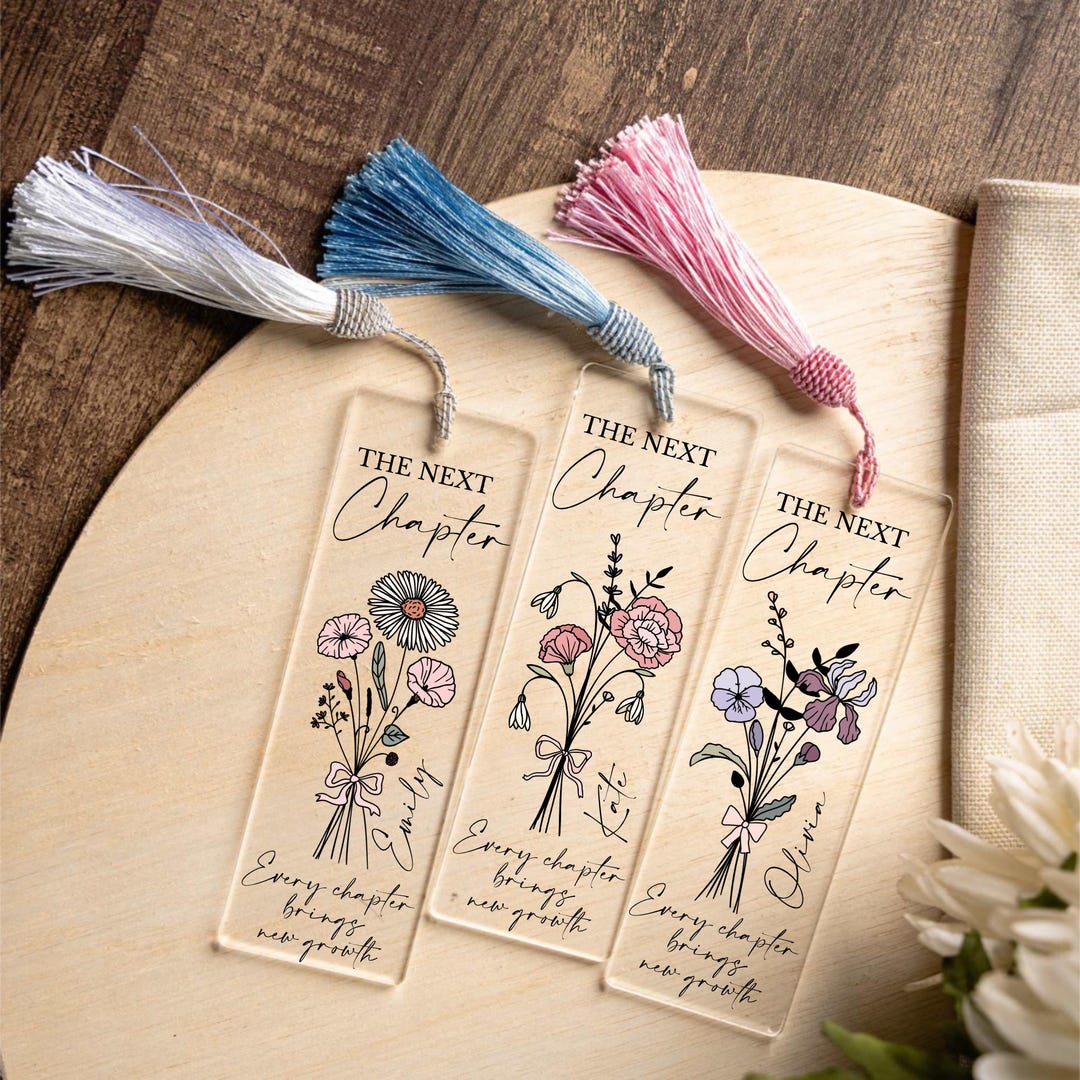 Personalized College Graduate Gift, the Next Chapter Bookmark, Custom ...