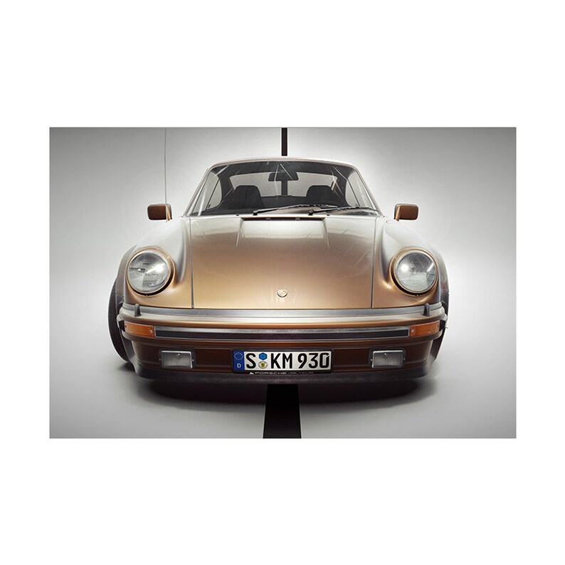 Retro Supercar Porsche 911 Turbo Poster and Print Luxury - Etsy