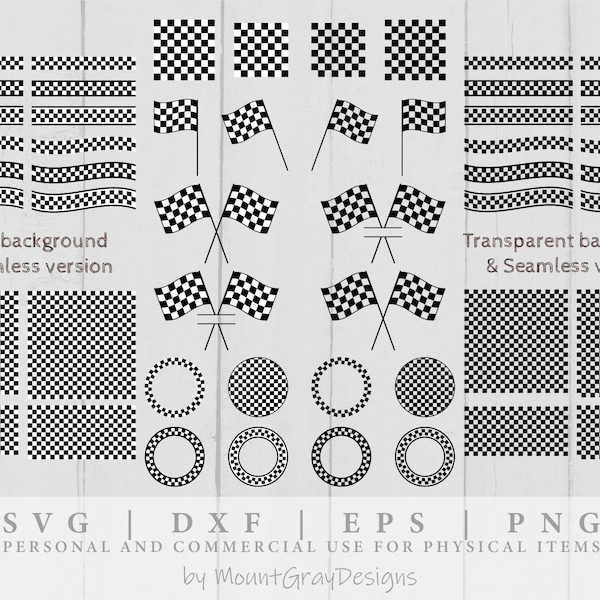 Checkered Flag - Etsy